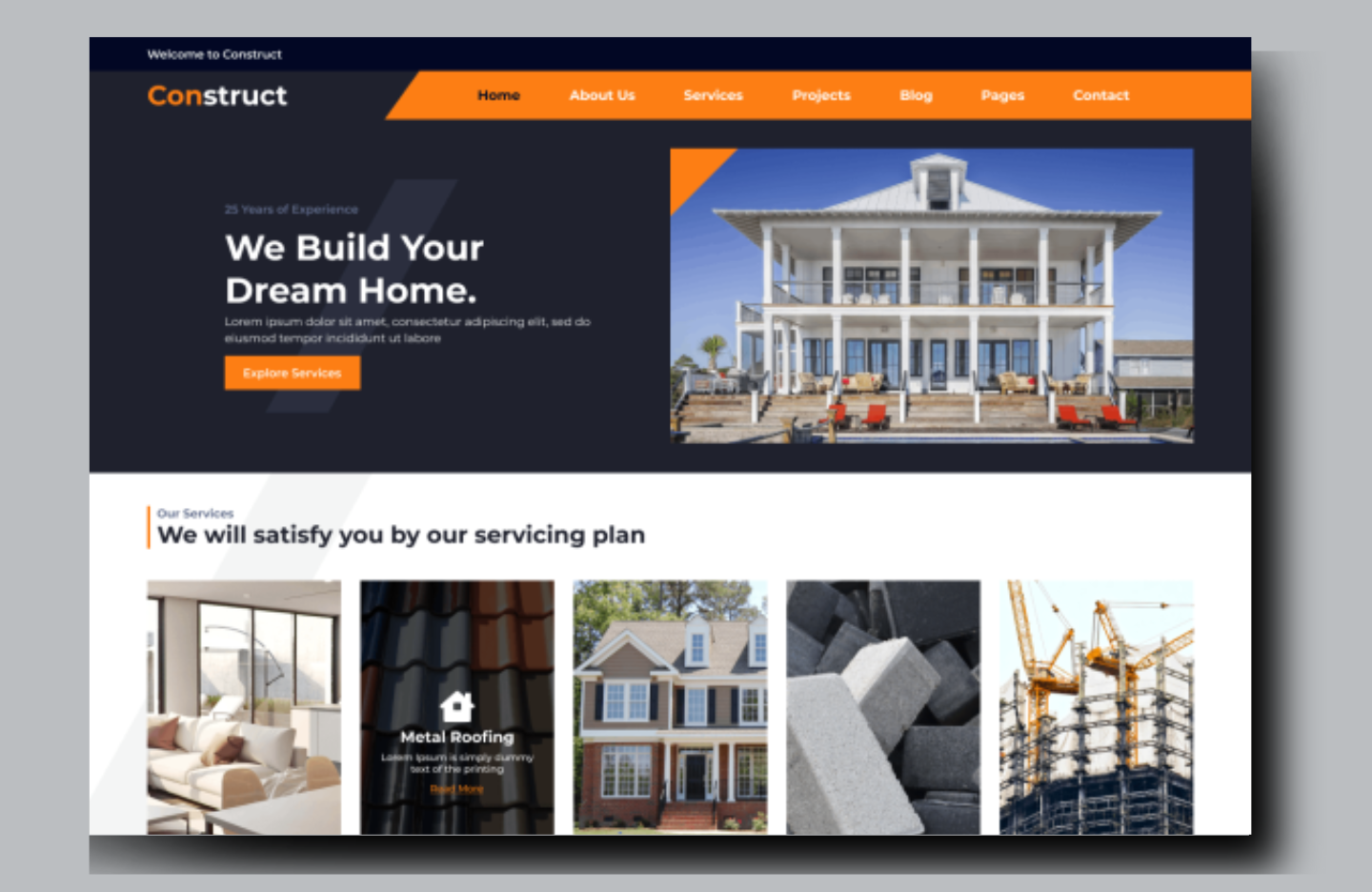 Create a Professional Website with Free Contractor WordPress Theme ...